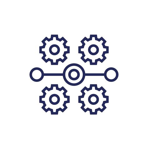 Streamline Process Line Icon Vector 10136290 Vector Art At Vecteezy