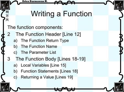 Functions And Procedures 7 Ppt