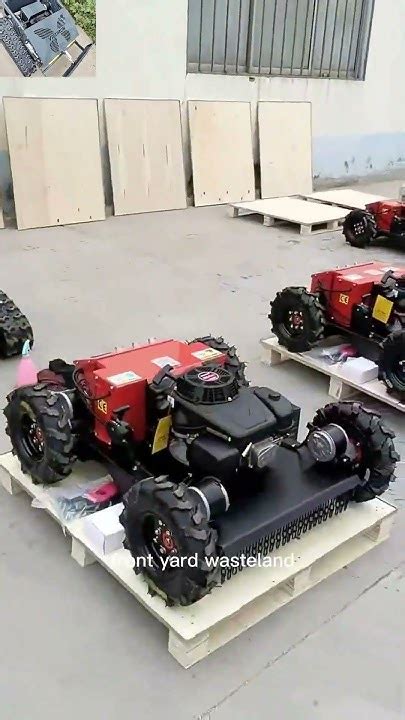 600 მმ ჭრის სიგანის დისტანციური მართვის რობოტი გაზონის სათიბი საუკეთესო ფასი იყიდება ჩინეთის