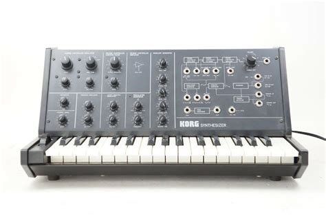 MATRIXSYNTH KORG MS 10 Vintage Analog Semi Modular Synthesizer SN 133110