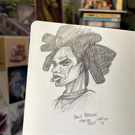 Hobie Brown Sketch By Moriahroseart On Deviantart