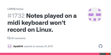 Notes Played On A Midi Keyboard Won T Record On Linux Issue LMMS Lmms GitHub