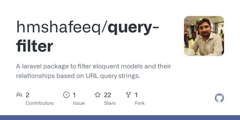 Github Hmshafeeqquery Filter A Laravel Package To Filter Eloquent