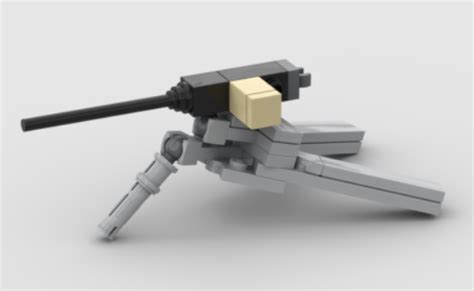 Lego Moc 50 Cal M2hb Heavy Machine Gun By R And J Enterprise
