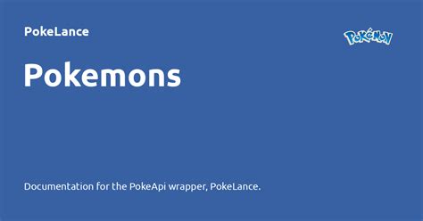 Pokemons Pokelance