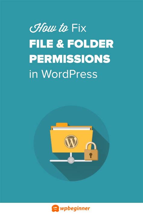 how to fix file and folder permissions error in wordpress wordpress