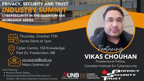 Pst2024 Quantum Cybersecurityawarenessmonth Cryptography Canadian Institute For Cybersecurity