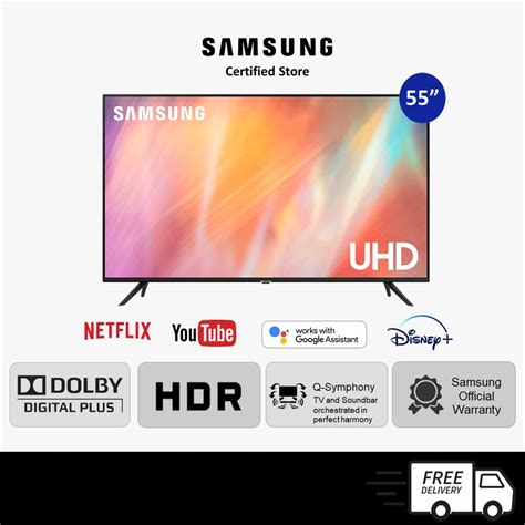 Samsung Online Exclusive 55 Inch | AU7002 Crystal UHD 4K Smart TV (2022 ...
