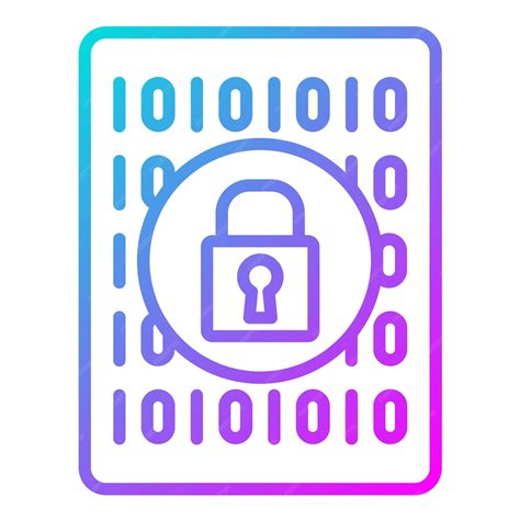 Premium Vector Data Encryption Vector Illustration Style