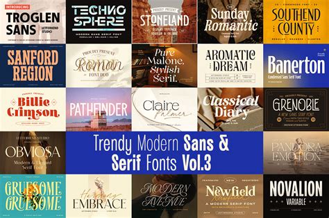 Modern Simple And Clean Fonts For Your New Projects