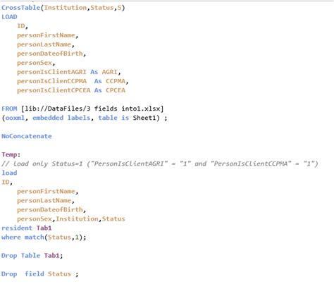 Solved How To Convert Multiple Fields Into One Single Fie Qlik