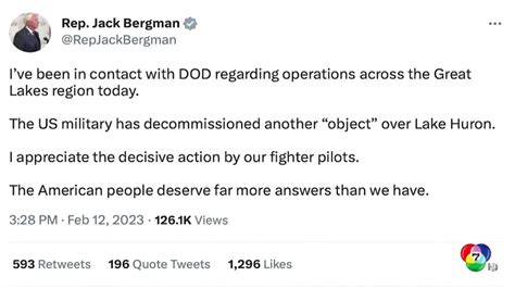 ข่าวสหรัฐฯ ยิงวัตถุต้องสงสัยในอากาศตกเป็นชิ้นที่ 4 แล้ว นับตั้งแต่พบบอลลูนสอดแนมจีน