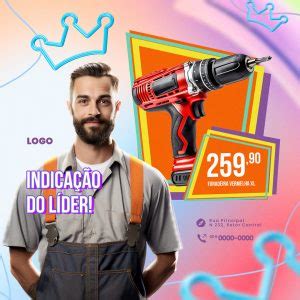 De Olho Nas Ofertas Loja De Ferramentas Indicação Do Líder Furadeira