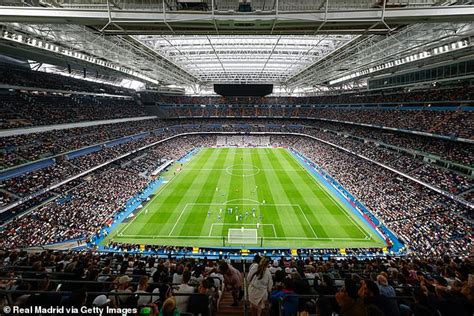 Real Madrid Show Off Their Extraordinary New Retractable Pitch That Can