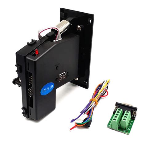 Jy 910 Multi Pc Coin Acceptor Rs232 Pulse Output Coin Selector To Com Sinoarcade