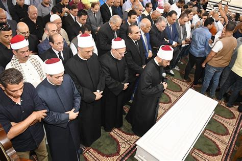 الأزهرى فى جنازة محجوب أدى الأمانة على أتم وجه وخدم الدعوة الإسلامية