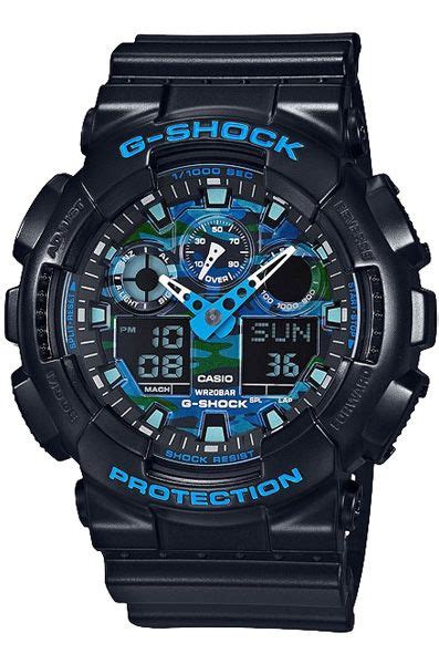 Часы наручные Электронные Противоударные мужские наручные часы Casio G Shock Ga 100 купить с