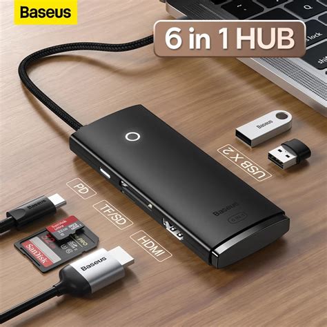 Baseus Starjoy Port Type C Hub Adapter Dotlink Lanka