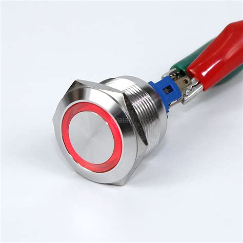 Duty Waterproof Push Button Switch DPDT Function DAIER