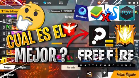 Nuevo Emulador De Free Fire Para Pc Gama Baja Media Y Alta Emulador