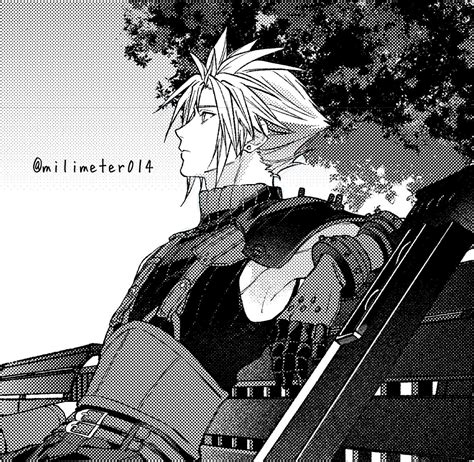 Yunyunonigiri Cloud Strife Final Fantasy Final Fantasy Vii Final