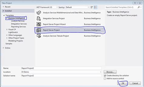 Create SSRS Report In SQL Server