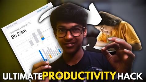 A Productivity Hack That Works How To Increase Productivity Youtube