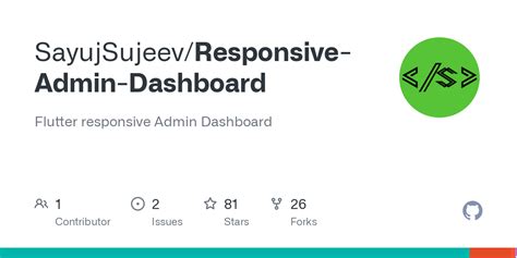 Responsive Admin Dashboard Lib Main Dart At Master · Sayujsujeev Responsive Admin Dashboard · Github