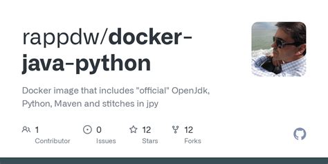 github rappdw docker java python docker image that includes official openjdk python maven