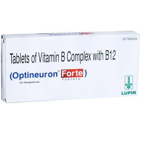 Buy Optineuron Forte Tablet 10 Tab Online At The Best Price Sastasundar