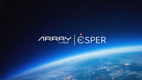 array labs esper satellite imagery announce strategic partnership to