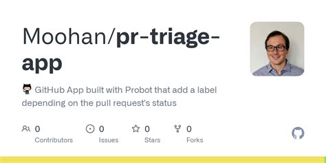 GitHub Moohan Pr Triage App Octocat GitHub App Built With Probot