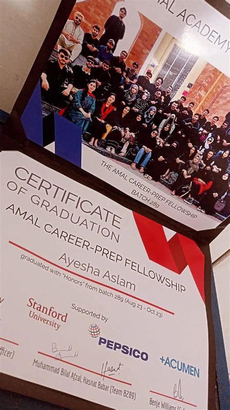 Amalacademy Professionalism Personalgrowthjourney Ayesha Aslam
