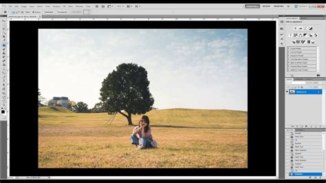 사진 속 사람 지우기 포토샵으로 불필요한 부분 제거하기 Youtube