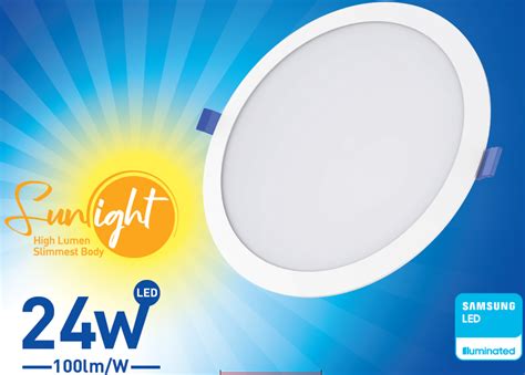 Wellmax Downlight Recessed Sunlight Series 24w Cool White Litey Store