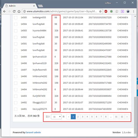 Grid获取某一列总合 Issue z song laravel admin GitHub