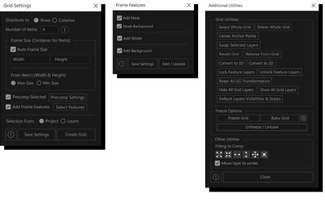 Slides And Grids 12 Script For After Effect Visualstorms