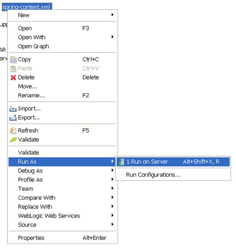 Oracle Weblogic Server Support Configuring A Project To Use Weblogic Sca