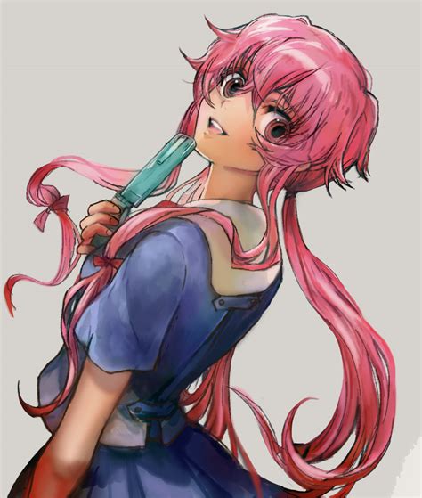 Gasai Yuno Mirai Nikki Drawn By Tomatika Danbooru