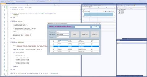 VB NET 2019 And SQL Server V2 Perform SMART CRUD Operations With