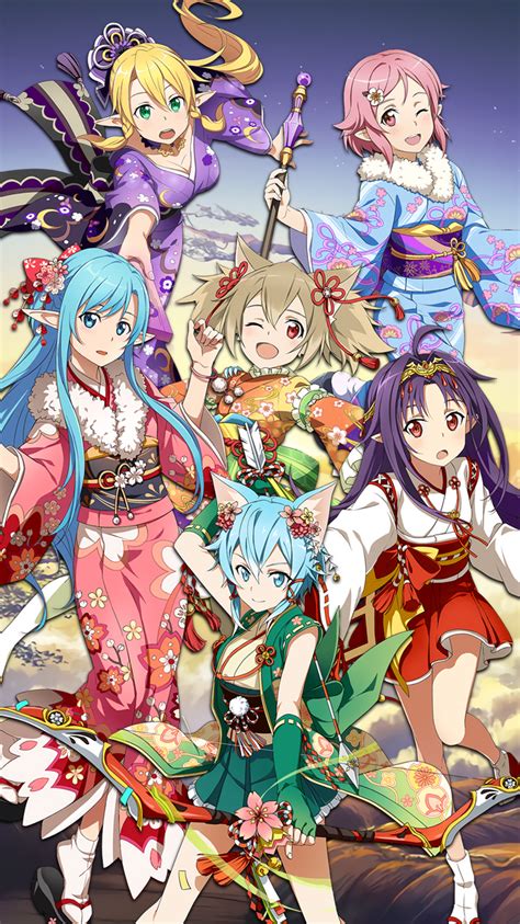 New Years Banner Mobile Wallpaper Sao Md By Kaz Kirigiri On Deviantart