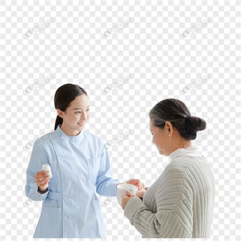 护工关爱老人元素素材下载 正版素材401680501 摄图网