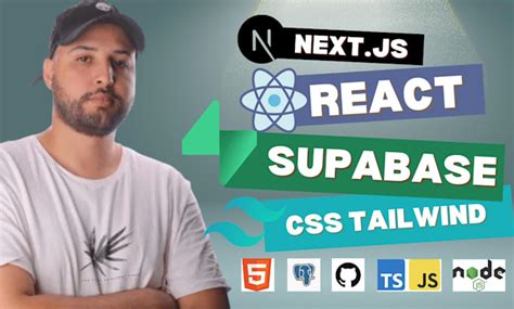 build your web app with react nextjs tailwind shadcn ui and supabase by