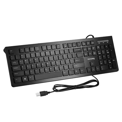 Victsing Quiet Wired Keyboard Usb Computer Nepal Ubuy