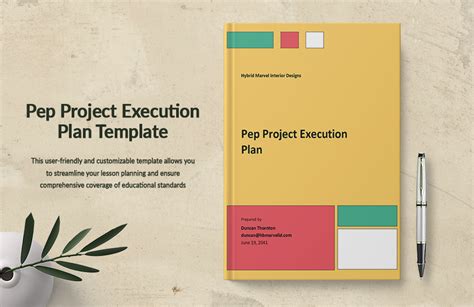 Editable Project Execution Plan Templates In Word To Download