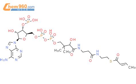 992 67 6 巴豆酰辅酶ACAS号 992 67 6 巴豆酰辅酶A中英文名 分子式 结构式 960化工网