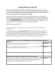 Exploring Measures In The GSS For Research Projects Course Hero