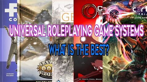 Whats The Best Universal Roleplaying Game Reviews Youtube
