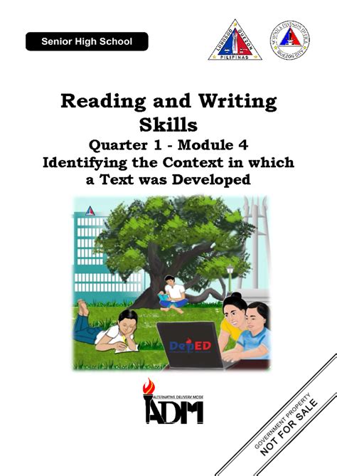 Module 4 Hypertext And Intertext Reading And Writing Skills Quarter 1 Module 4 Identifying