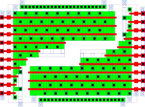 The Layout Of A Differential Pair Download Scientific Diagram